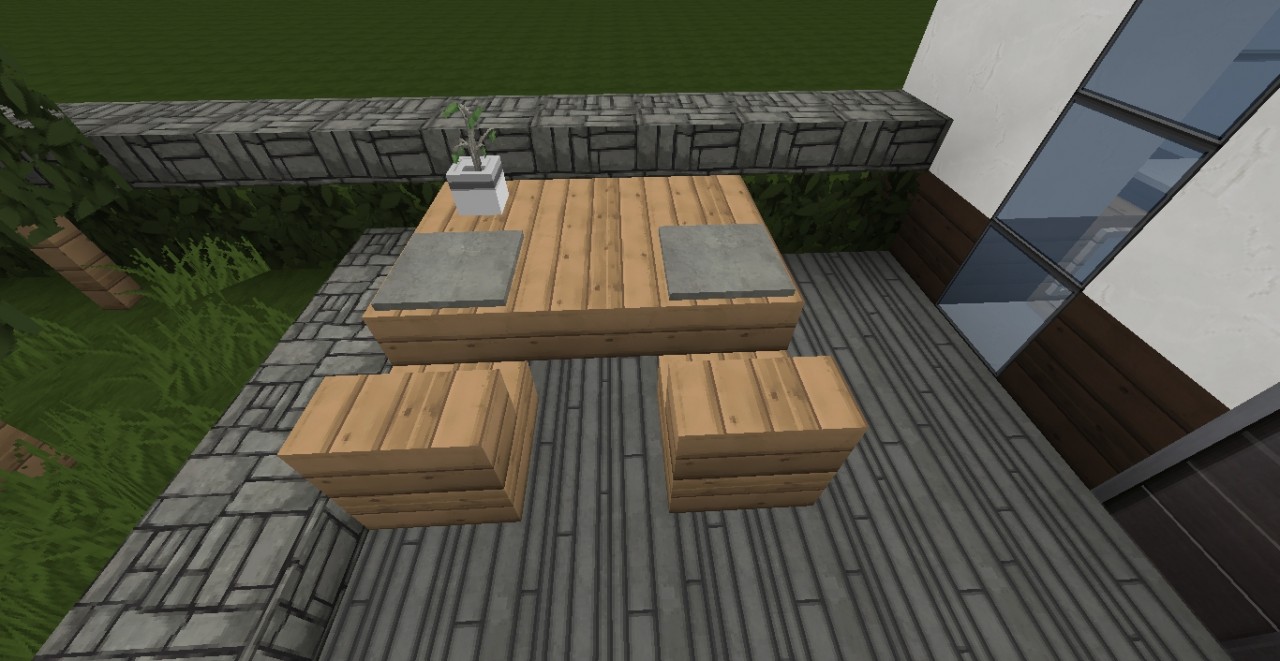 Small Modern House Minecraft Map