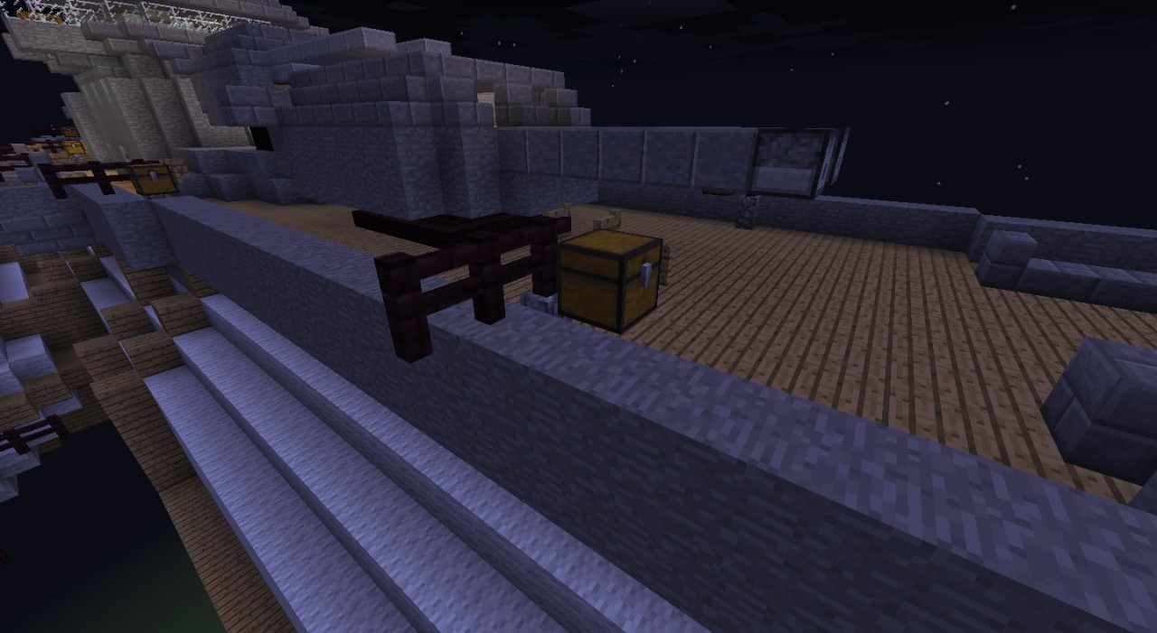 Hydra-Class Battlecruiser Minecraft Map