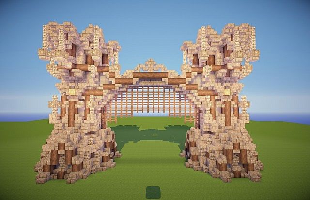 Medieval / Fantasy: City Gate Minecraft Map