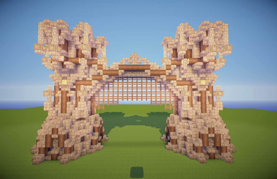 Medieval / Fantasy: City Gate Minecraft Map