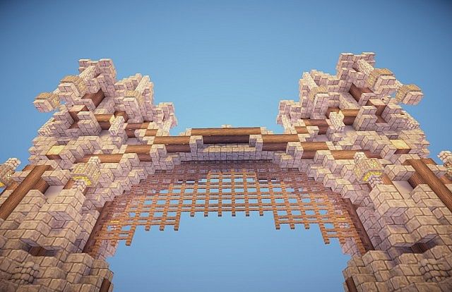 Medieval / Fantasy: City Gate Minecraft Map