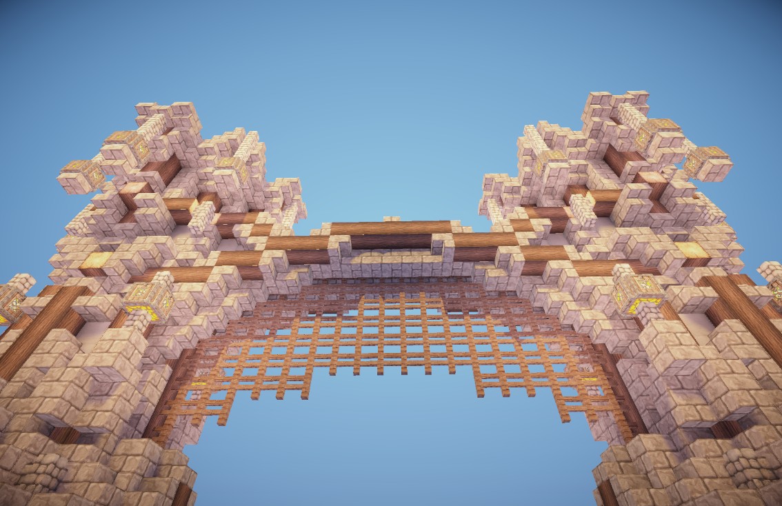 Medieval / Fantasy: City Gate Minecraft Map