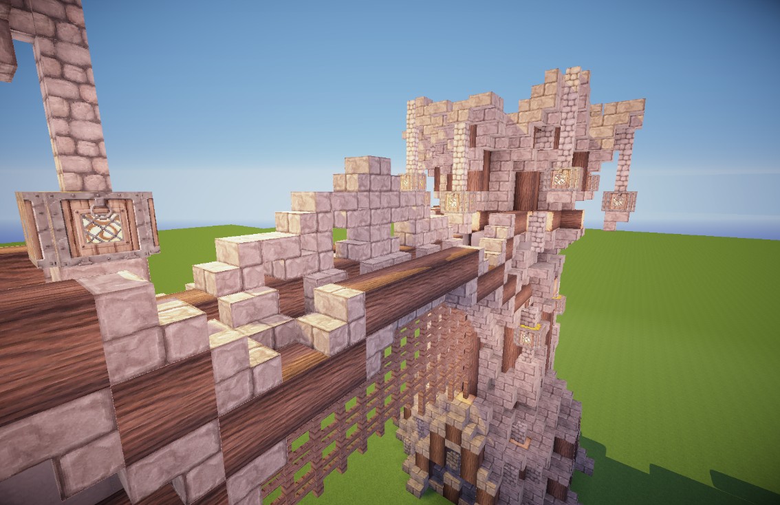 Medieval / Fantasy: City Gate Minecraft Map