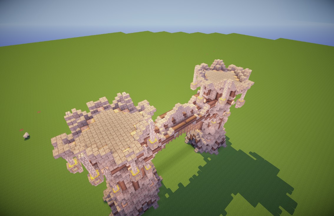 Medieval / Fantasy: City Gate Minecraft Map