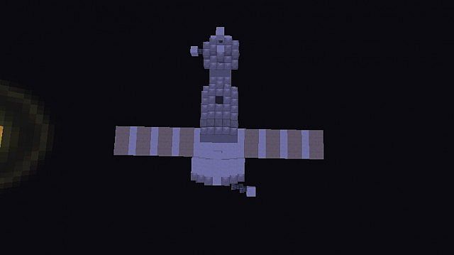 Russian Soyuz-TM | 2:1 Scale Minecraft Map