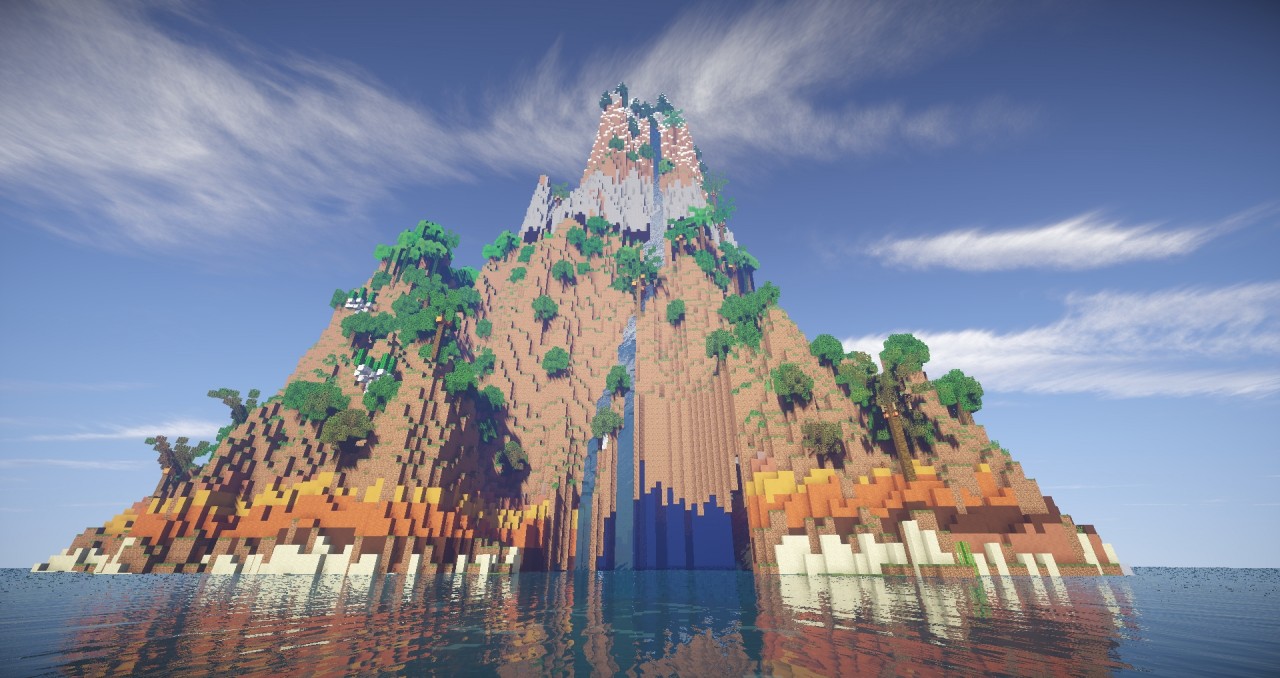 Cave Island Minecraft Map