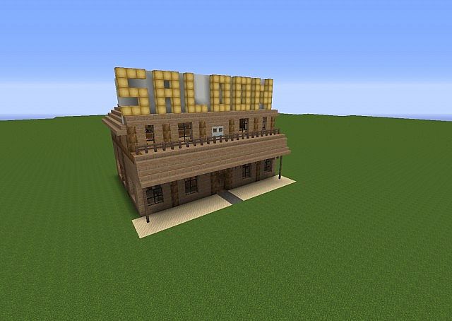 Western Saloon 100% [PL] Minecraft Map