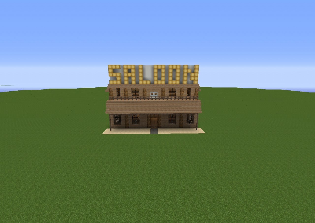 Western Saloon 100% [PL] Minecraft Map