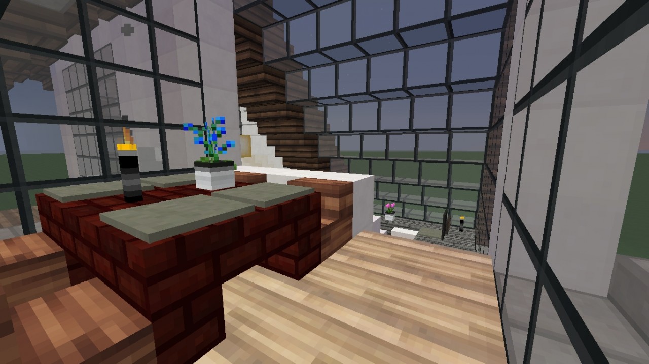 modern house - inception Minecraft Map