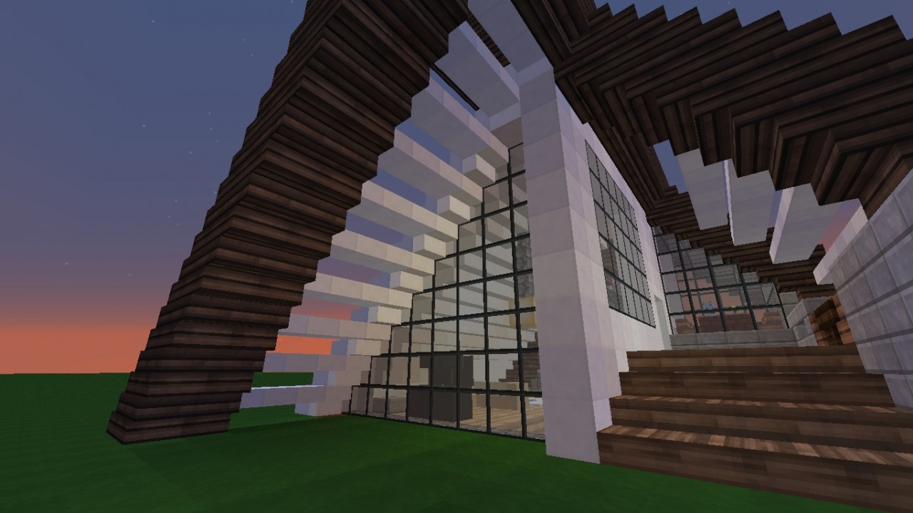 modern house - inception Minecraft Map