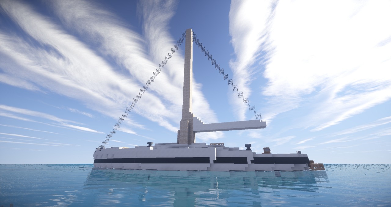 Modern Sailboat - Luxury Yacht Minecraft Map