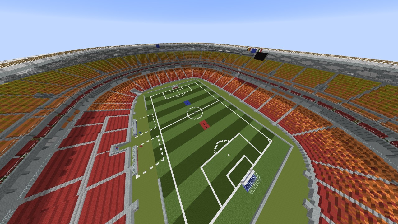 SOCCER IN MINECRAFT! Minecraft Map