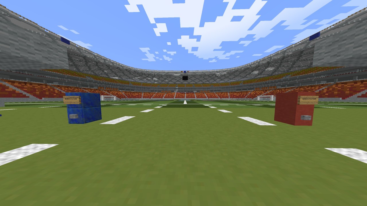 SOCCER IN MINECRAFT! Minecraft Map