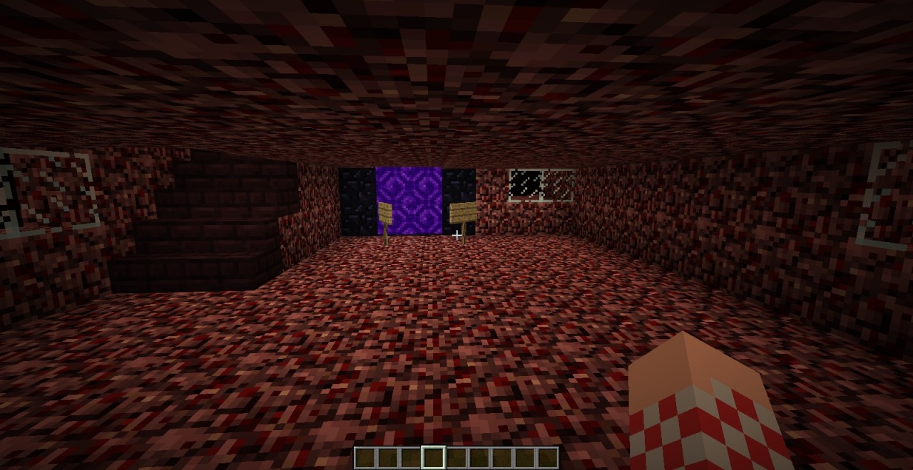 Nether house Minecraft Map