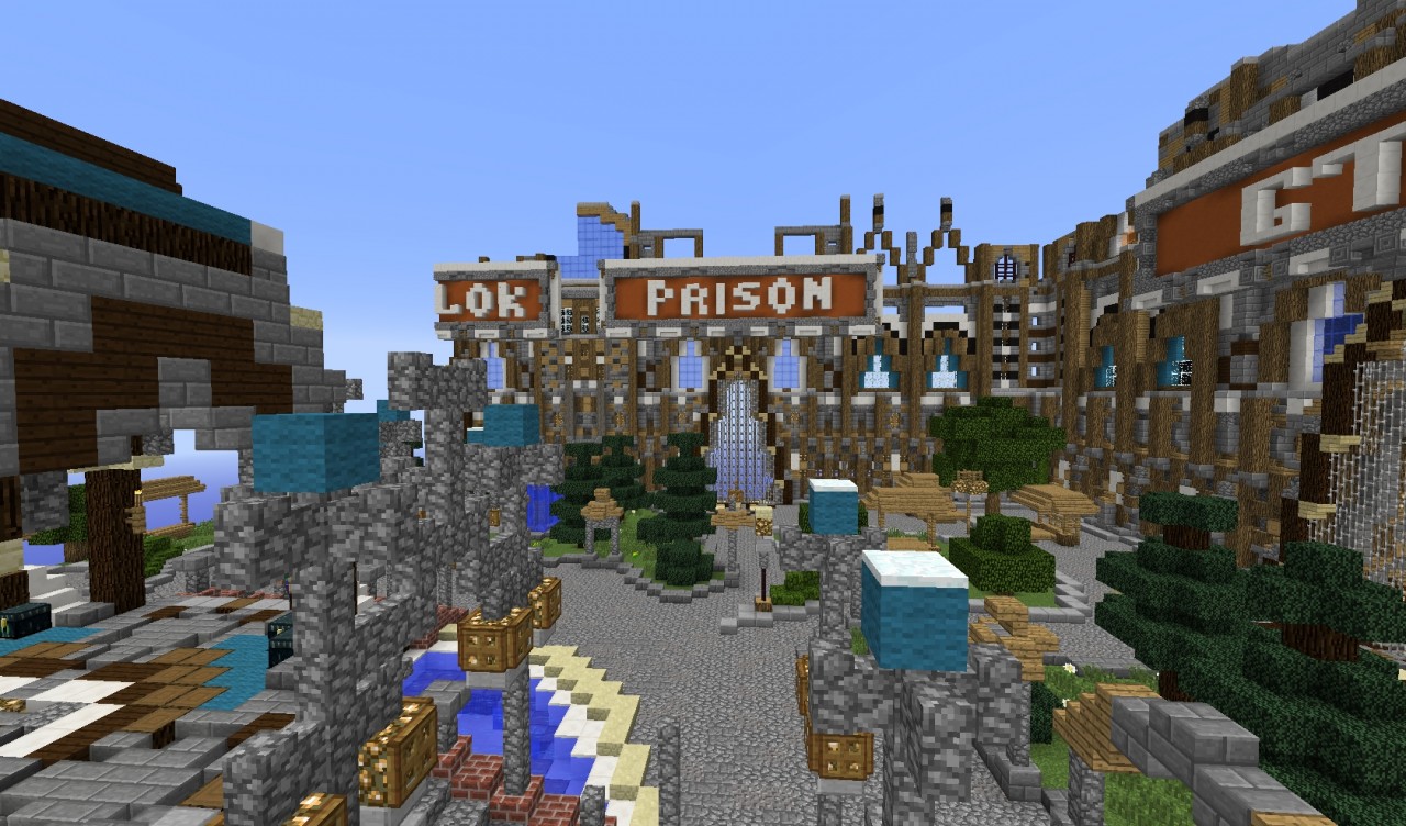 Spawn creator by: XxTechnoCyberxX epic server spawn 1.7.9 Minecraft Map