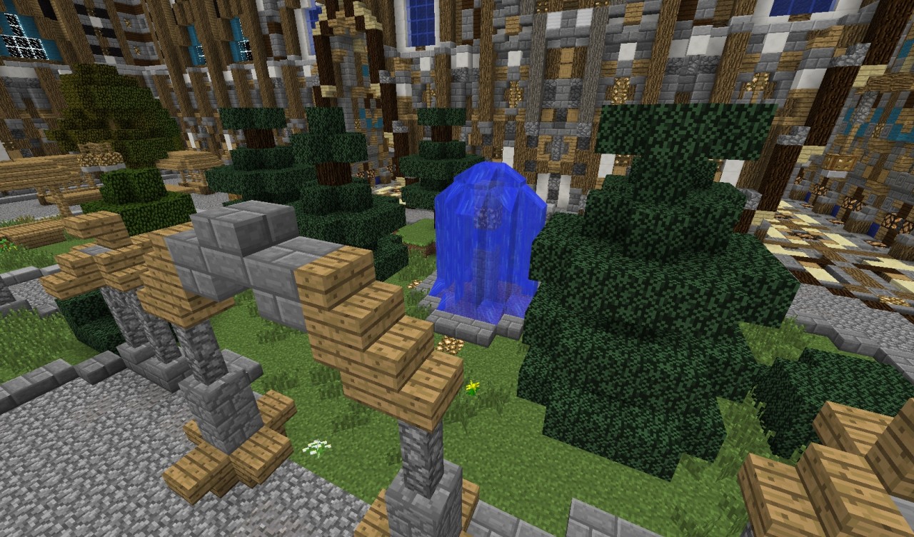 Spawn creator by: XxTechnoCyberxX epic server spawn 1.7.9 Minecraft Map