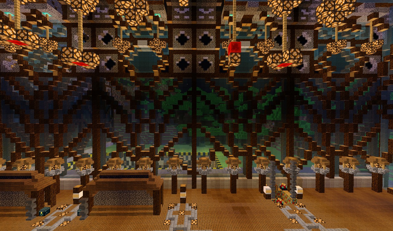 Cracked Obsidian Spawn Minecraft Map