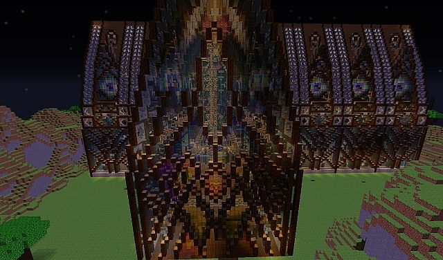 Cracked Obsidian Spawn Minecraft Map