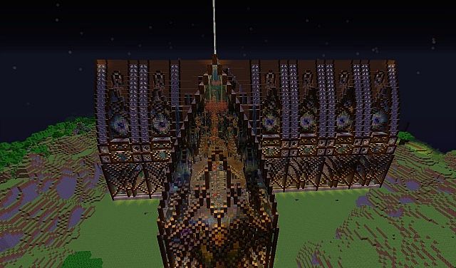 Cracked Obsidian Spawn Minecraft Map