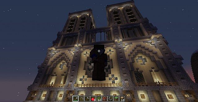 Schöne große Kirche Minecraft Map