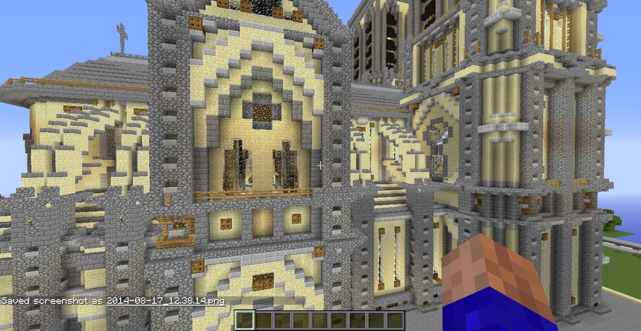 Schöne große Kirche Minecraft Map