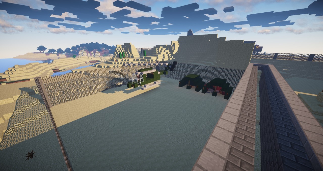 My biggest project! "Army" Minecraft Map