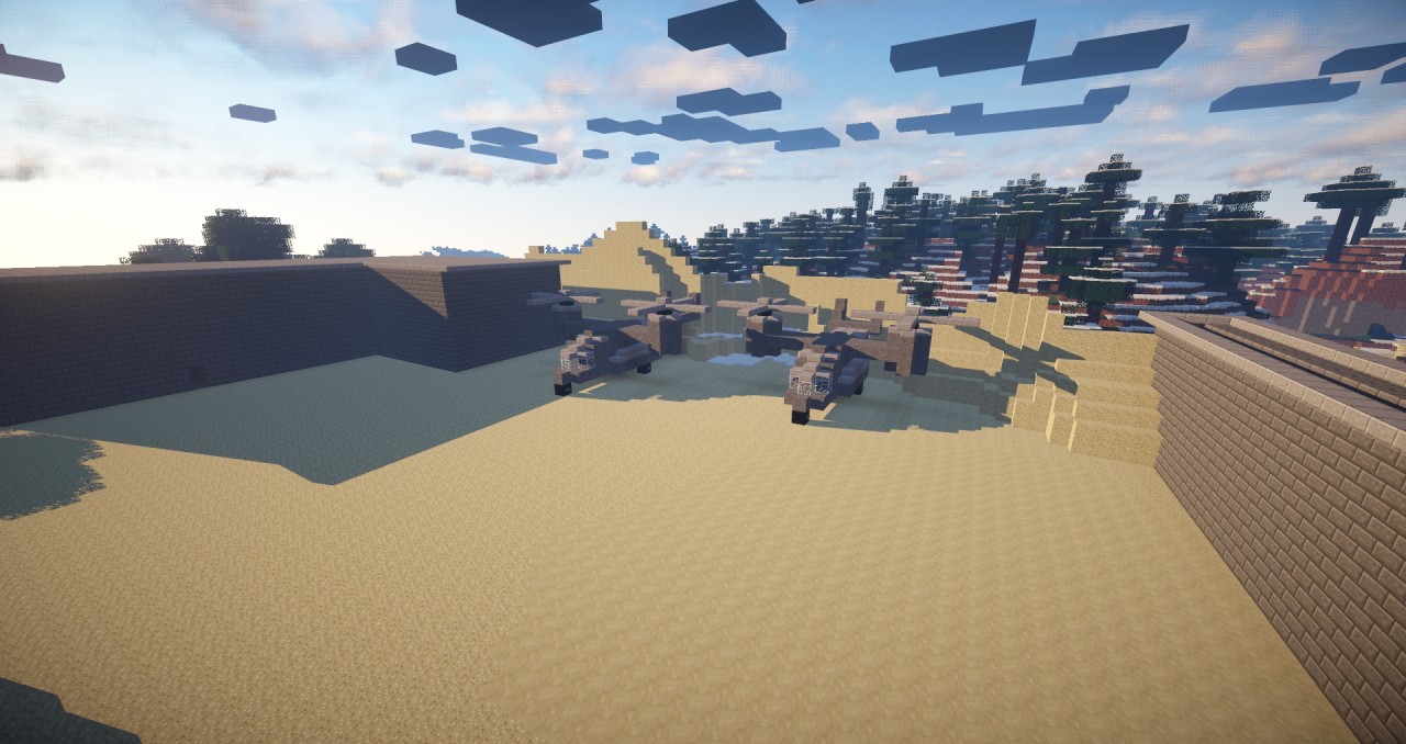 My biggest project! "Army" Minecraft Map