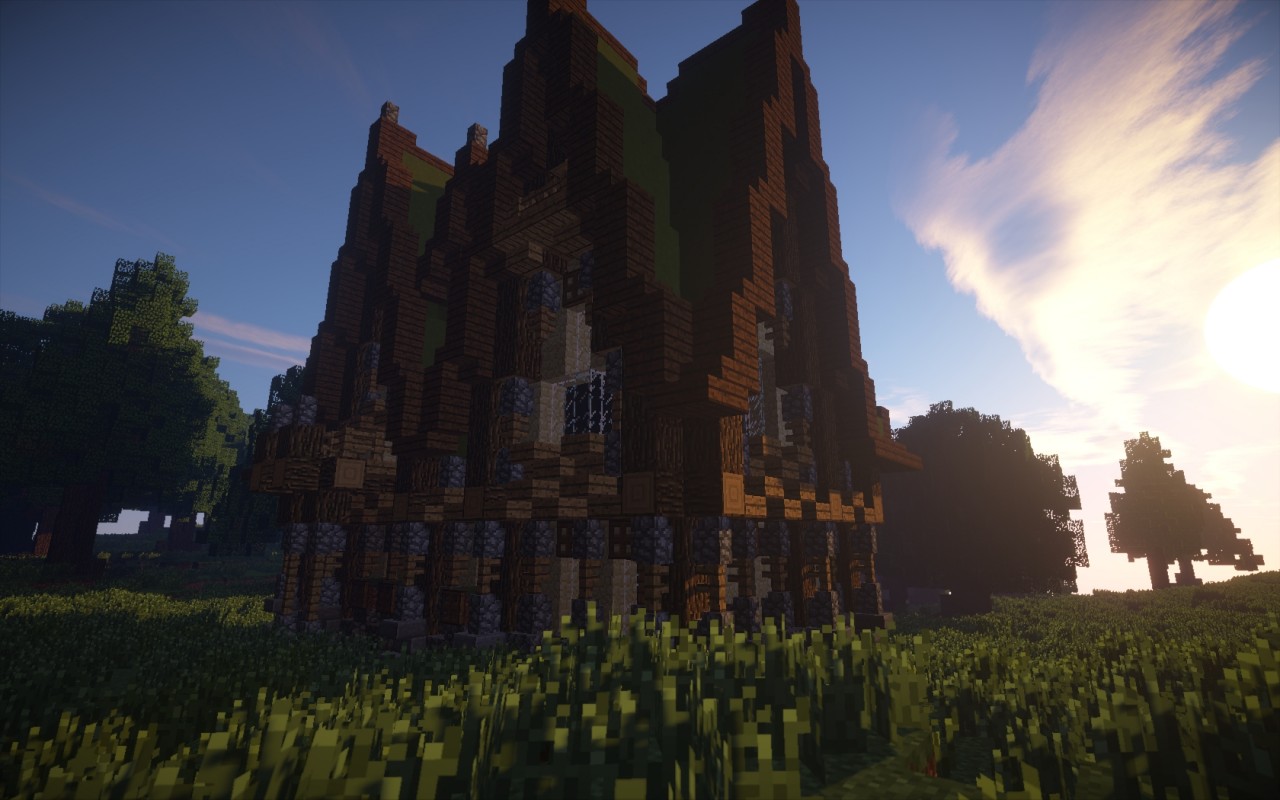 Minecraft Timelapse 1# Hunters House | First test Timelapse Minecraft Map