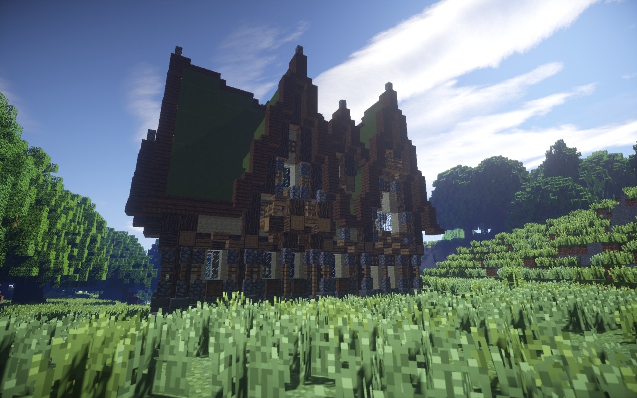 Minecraft Timelapse 1# Hunters House | First test Timelapse Minecraft Map