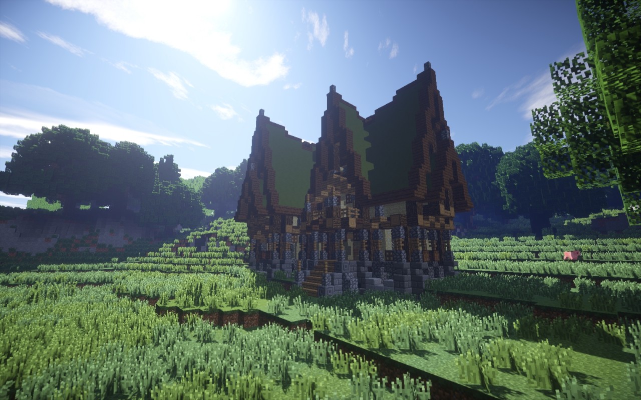 Minecraft Timelapse 1# Hunters House | First test Timelapse Minecraft Map