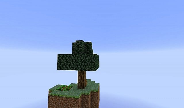Sky Block (island the game) map Minecraft Map