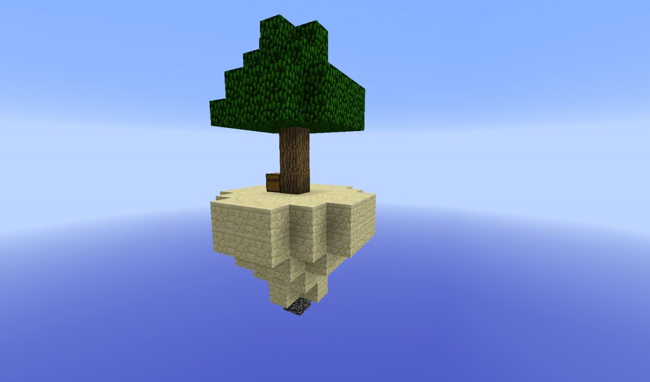 desert skyblock Minecraft Map