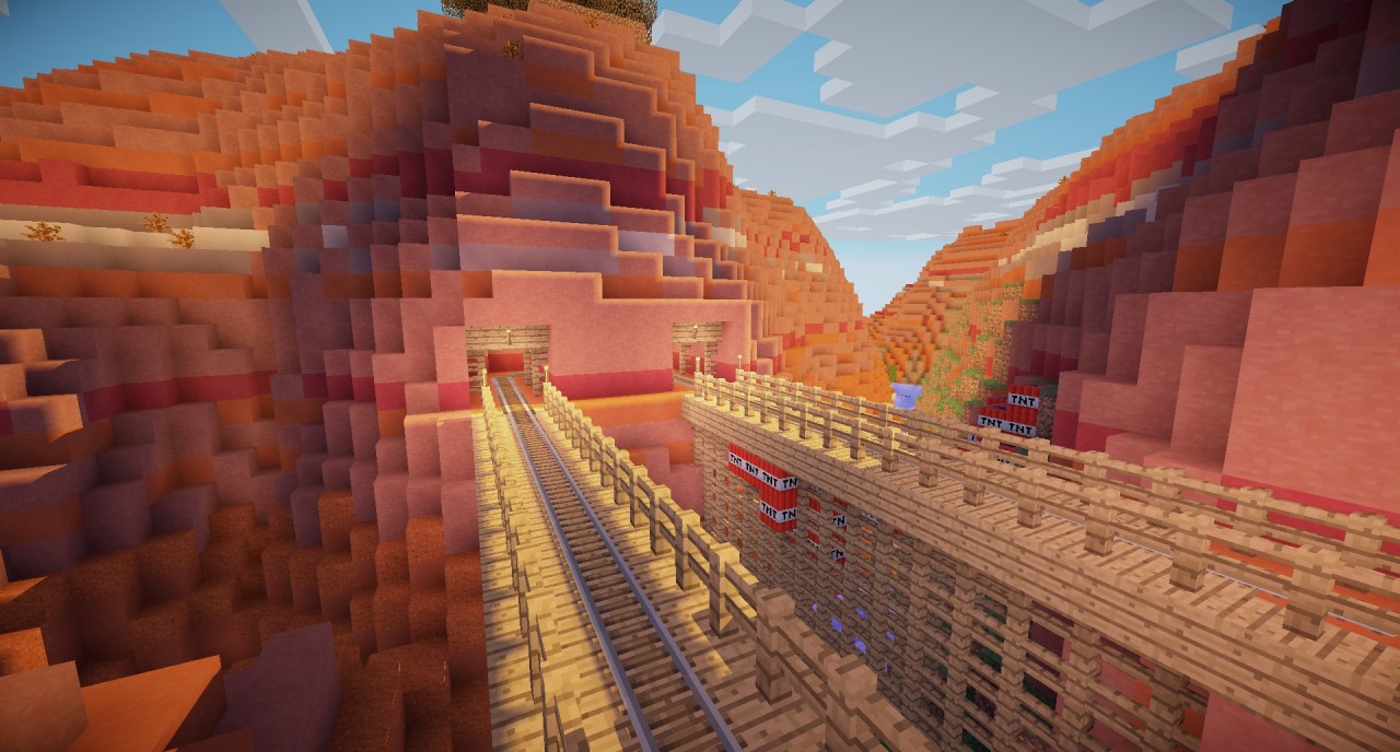 NickyB1106's Epic Roller Coaster!!! Minecraft Map