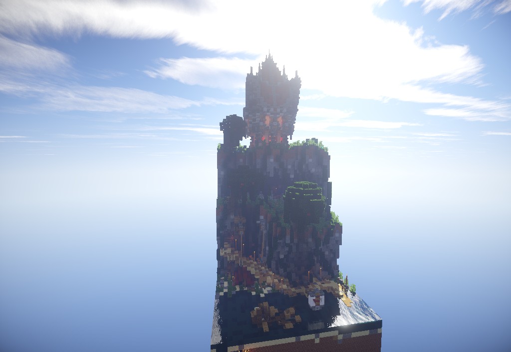 Fantasy Cliff Side (Veteran Plot for Vadact Creative Server) Minecraft Map