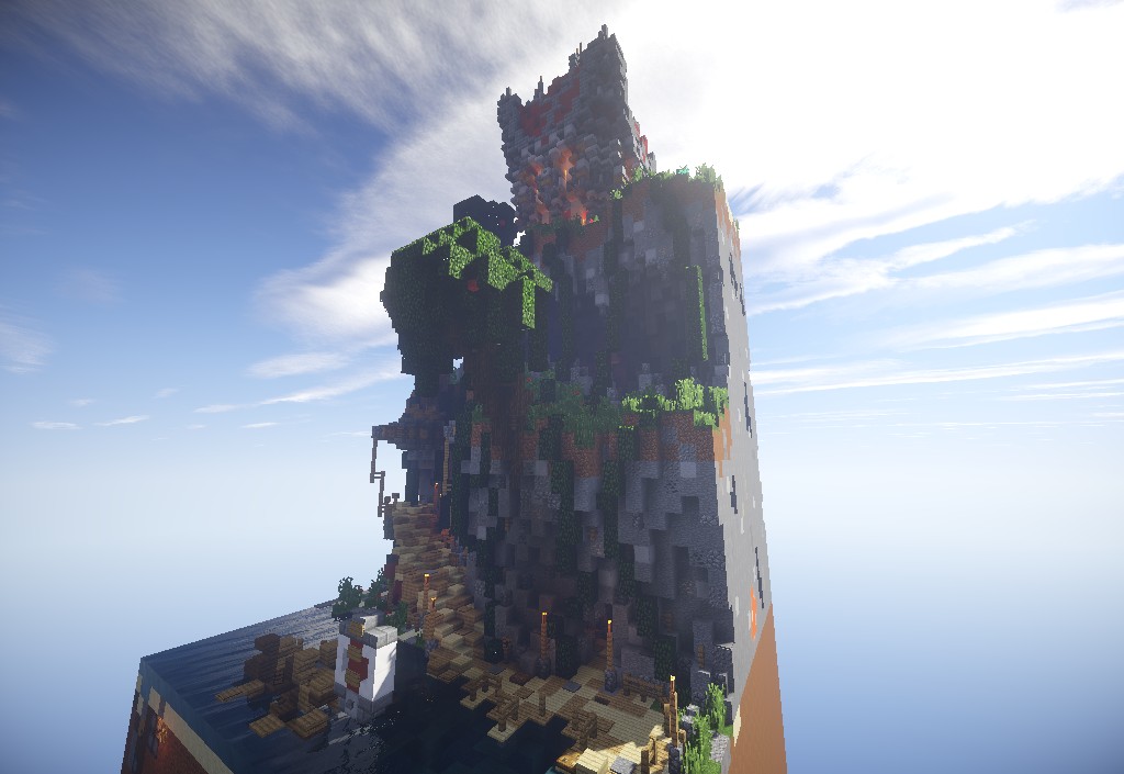 Fantasy Cliff Side (Veteran Plot for Vadact Creative Server) Minecraft Map