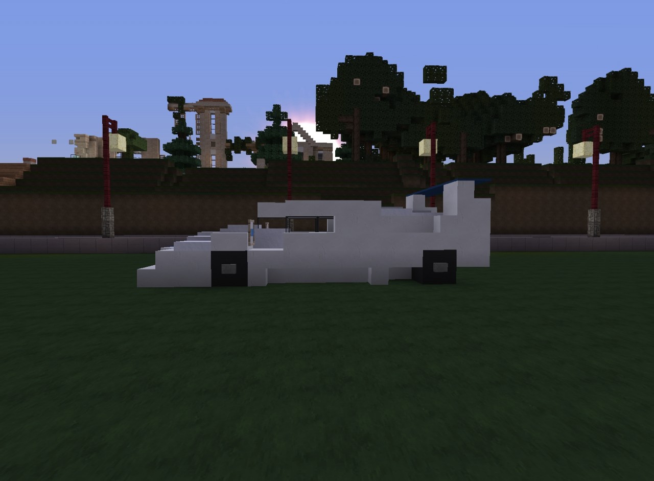 moderne sport car Minecraft Map