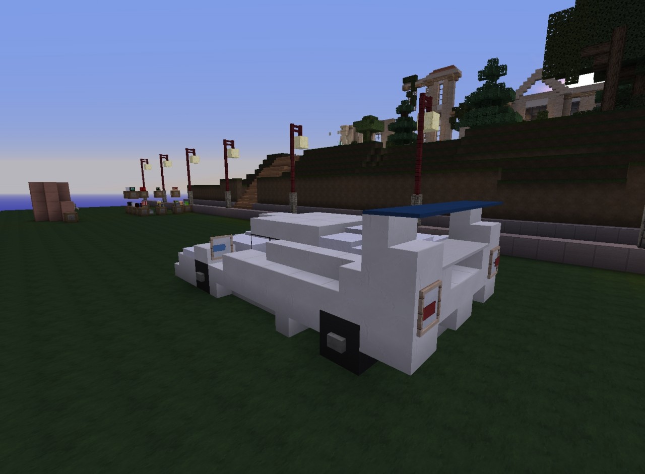 moderne sport car Minecraft Map
