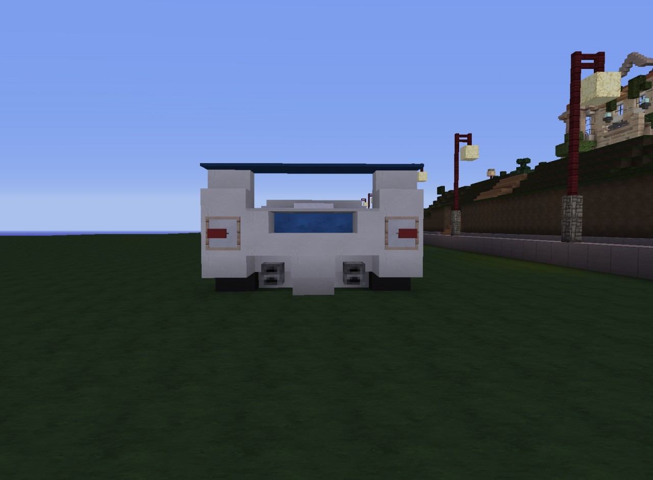 moderne sport car Minecraft Map