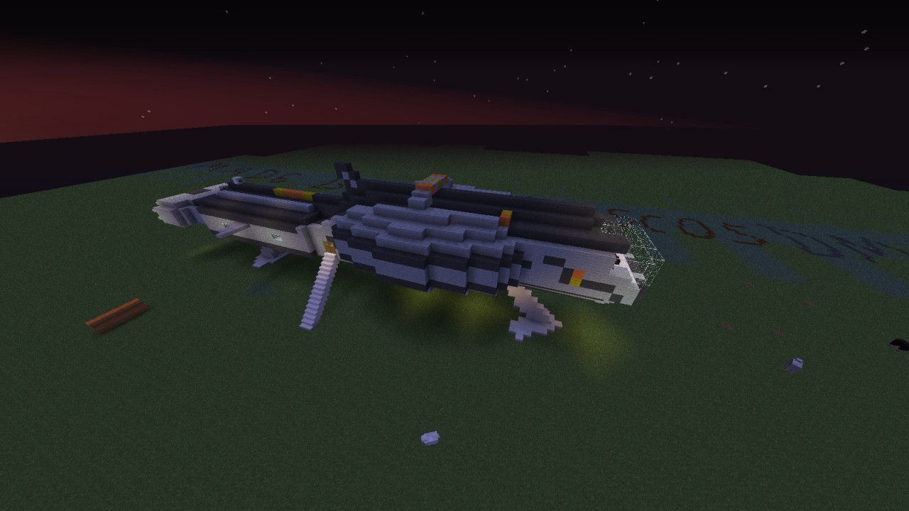 Spaceship Destroyer K-4 Minecraft Map