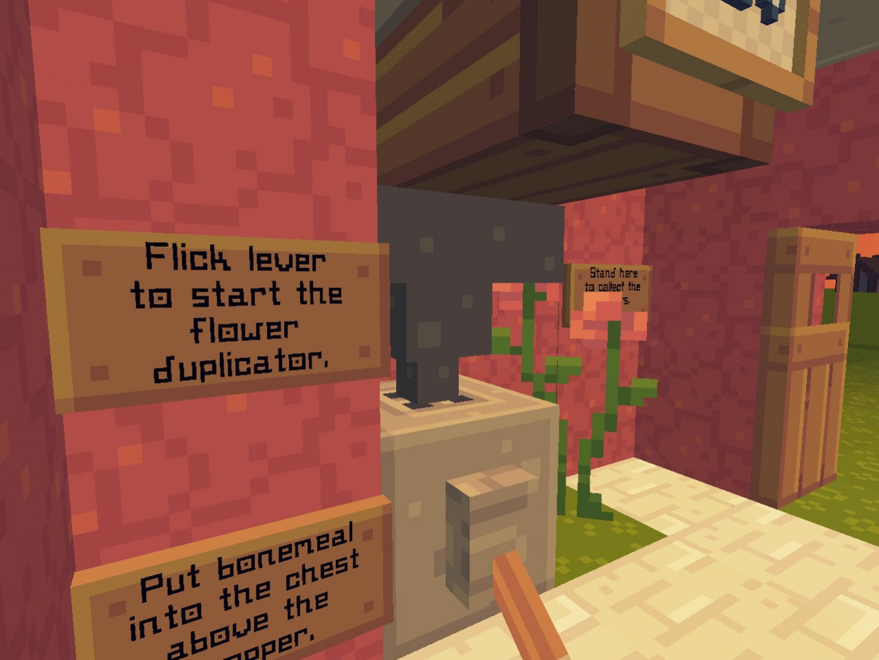 Dye Factory/ Flower Duplicator Minecraft Map