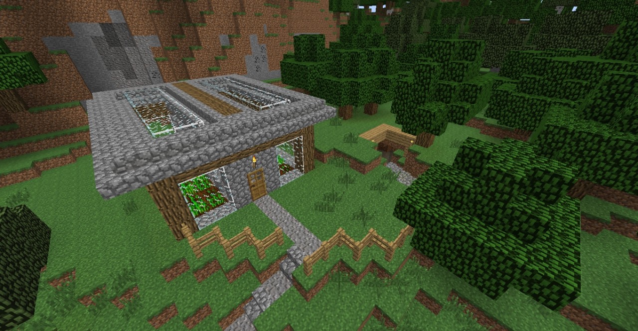 Cozy Forest House Minecraft Map