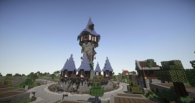 Rapunzel's Tower Minecraft Map