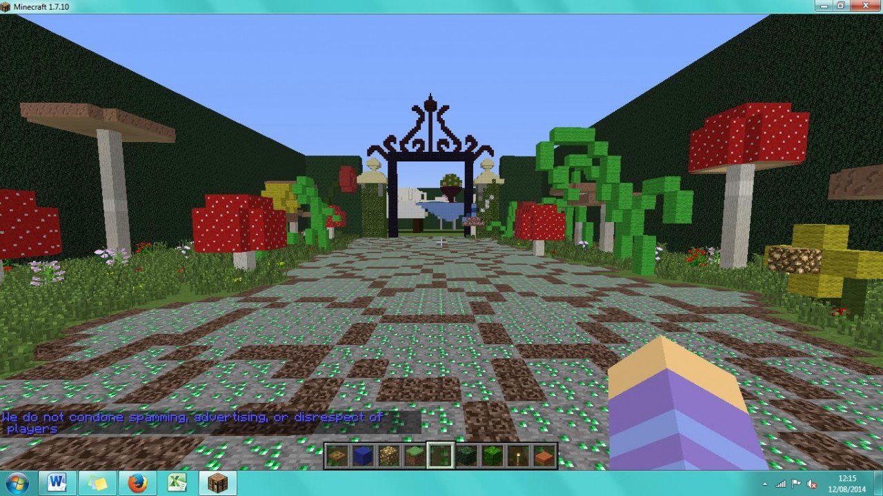 Alice in wonderland Minecraft Map