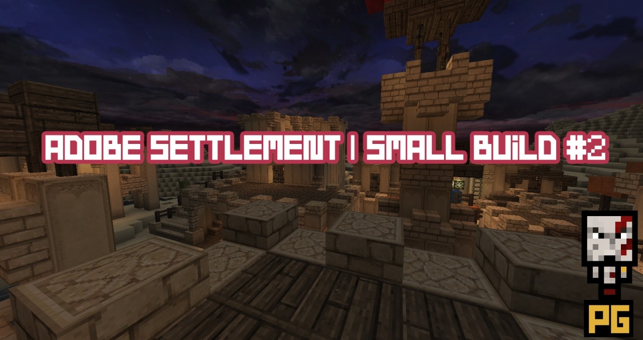 Adobe Settlement | Small Build #2 Minecraft Map
