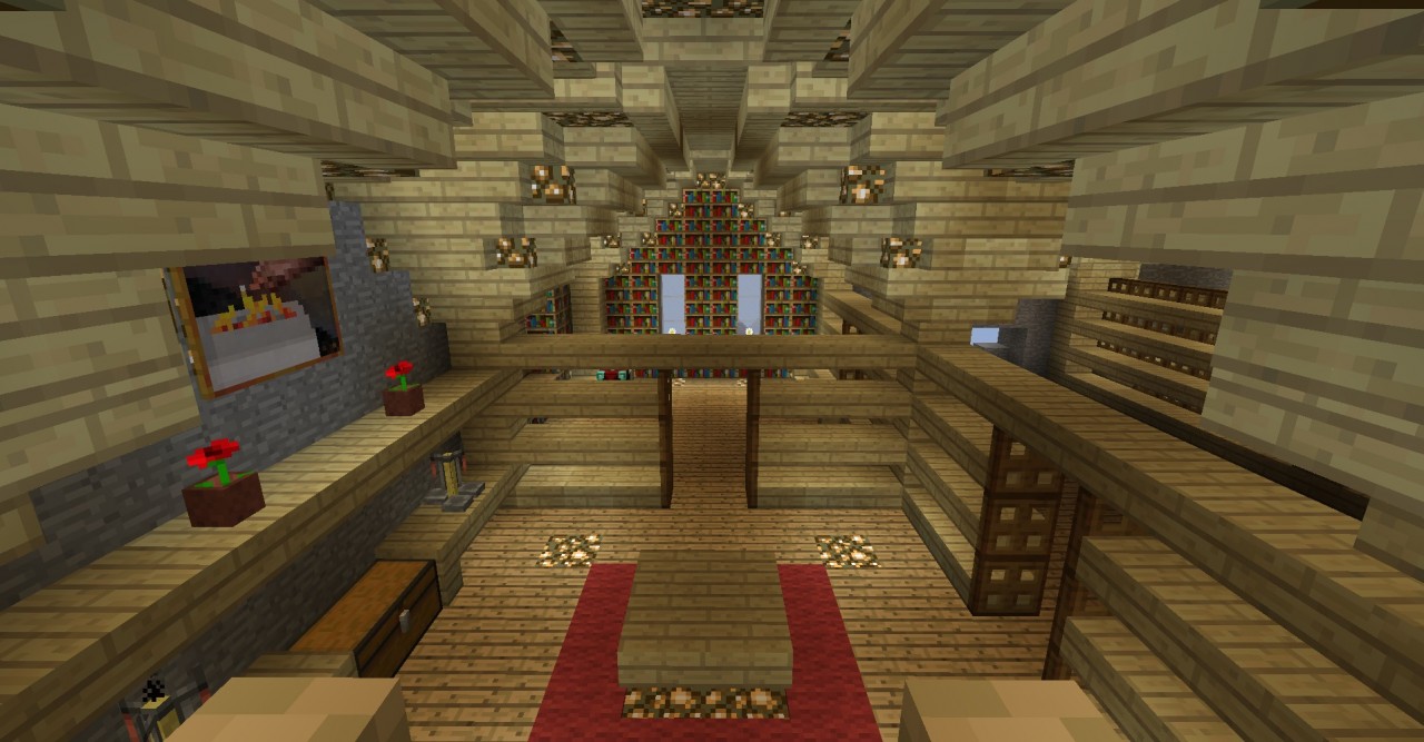 Mountain cave Minecraft Map