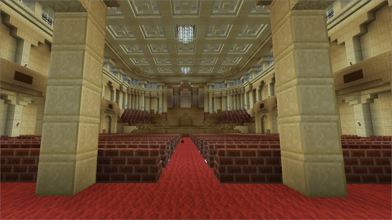 Royal concert hall Amsterdam - Concertgebouw Amsterdam Minecraft Map