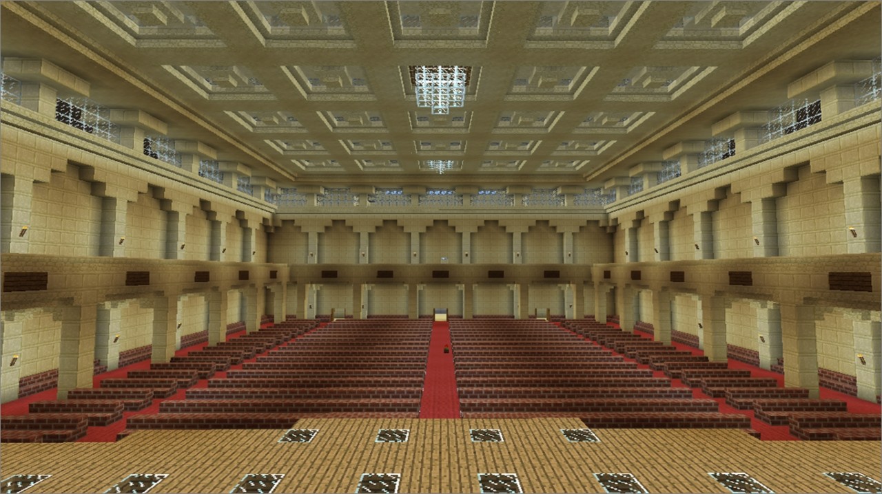 Royal concert hall Amsterdam - Concertgebouw Amsterdam Minecraft Map