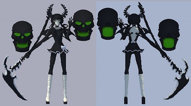 Dead Master - Black Rock Shooter Minecraft Map