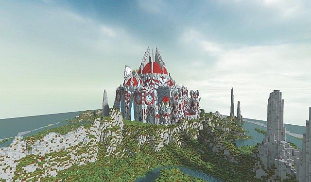 Aragoth, the dragon within Minecraft Map