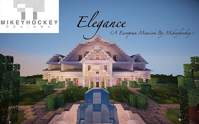 Elegance | Traditional European Mansion | Minecraft Map